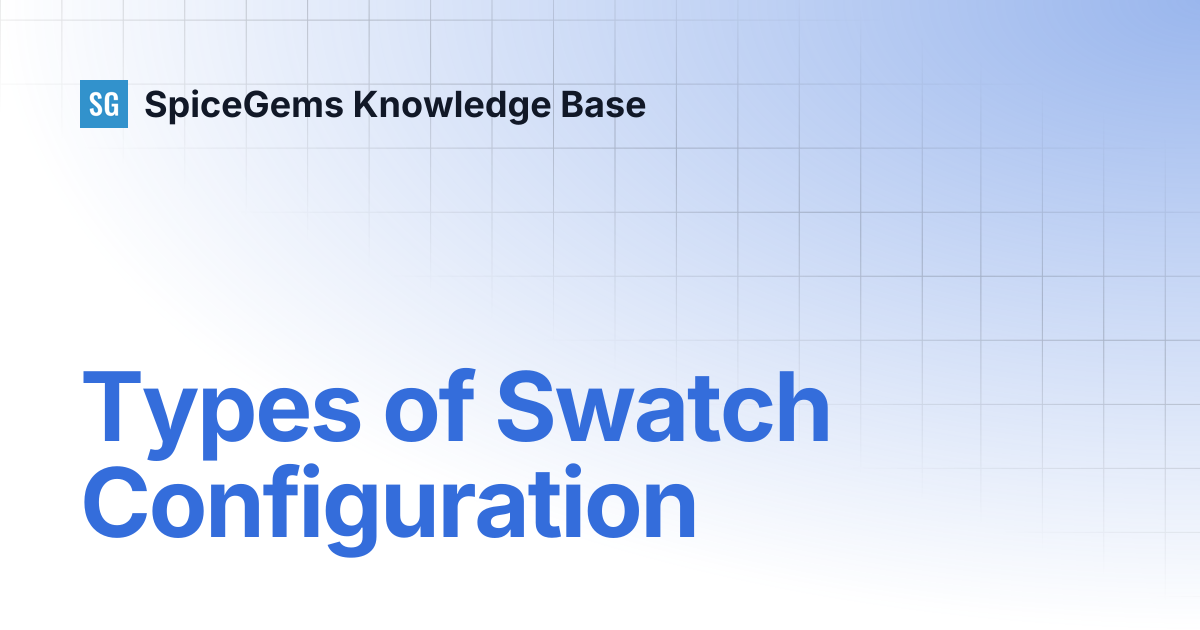 Types of Swatch Configuration | EVS ‑ Easy Variation Swatches ...